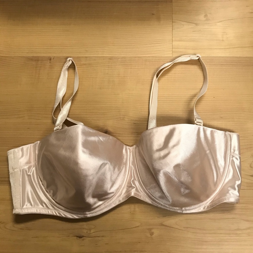 Sexy Sensual Cacique Bra Shimmery Nude Size 44c - Gem